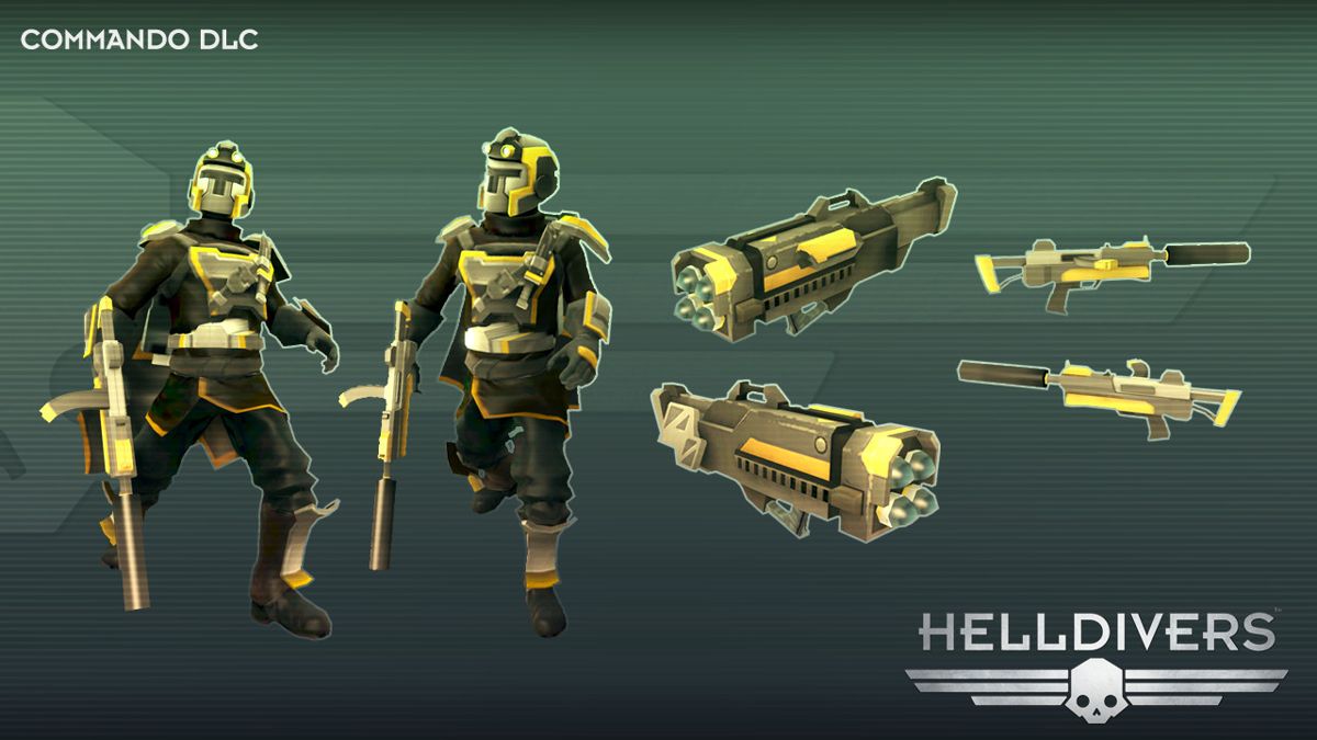 Helldivers: Commando Pack official promotional image - MobyGames