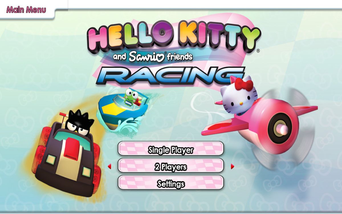 Hello Kitty and Sanrio Friends Racing official promotional image ...
