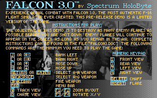 Falcon 3.0 official promotional image - MobyGames