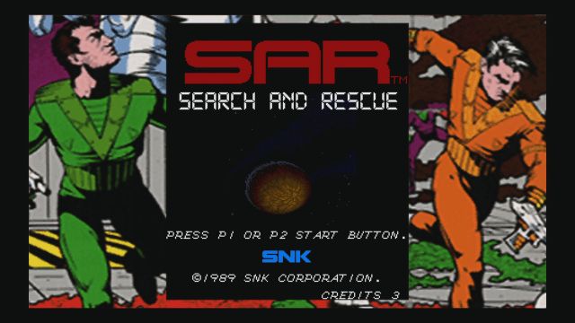 SAR: Search and Rescue official promotional image - MobyGames