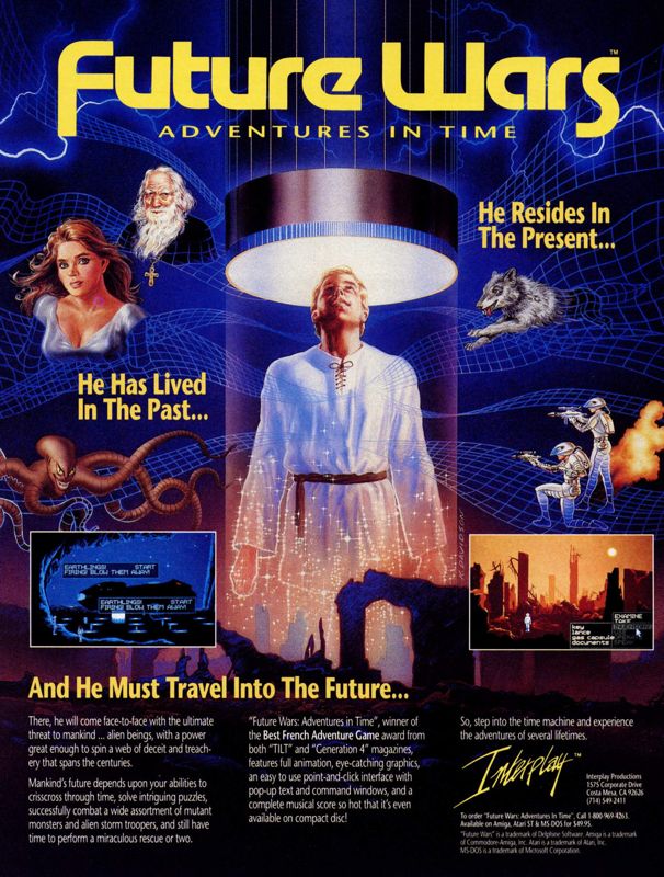 Future Wars: Adventures in Time official promotional image - MobyGames