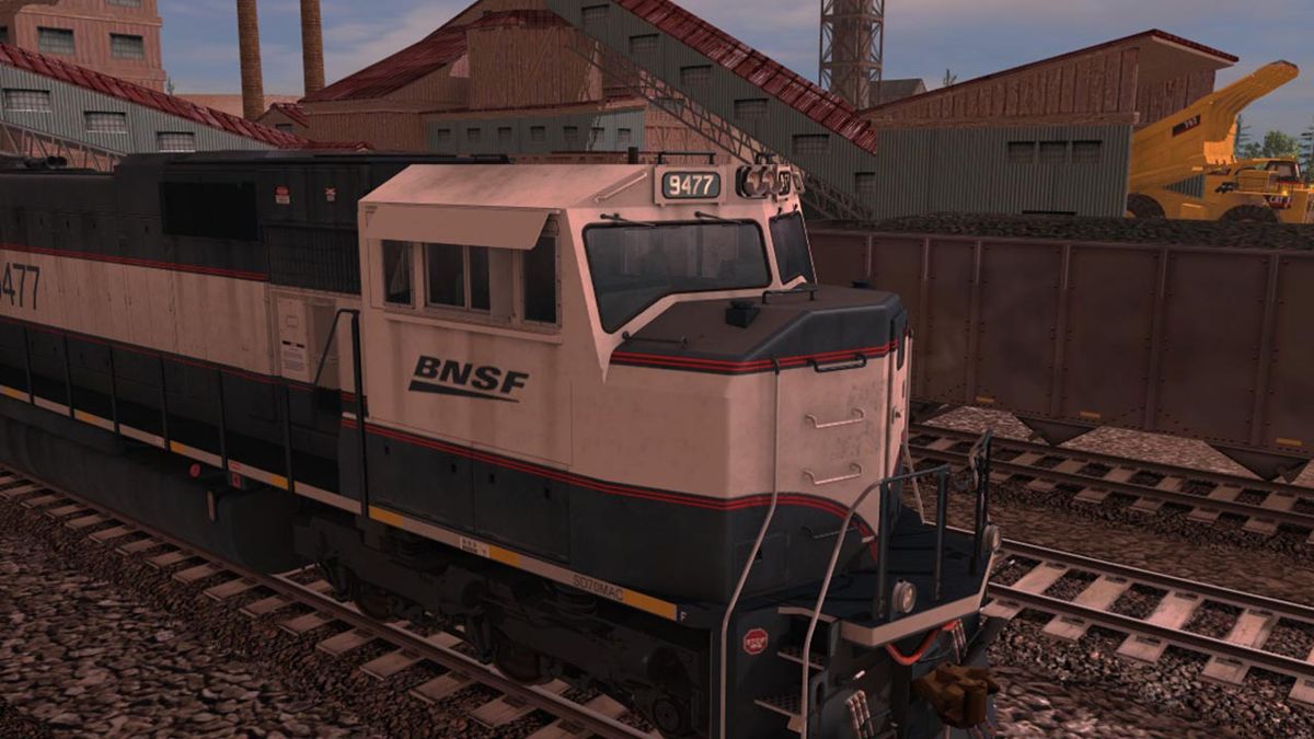 Trainz: BNSF Railway - EMD SD70MAC Executive Patch official promotional image - MobyGames