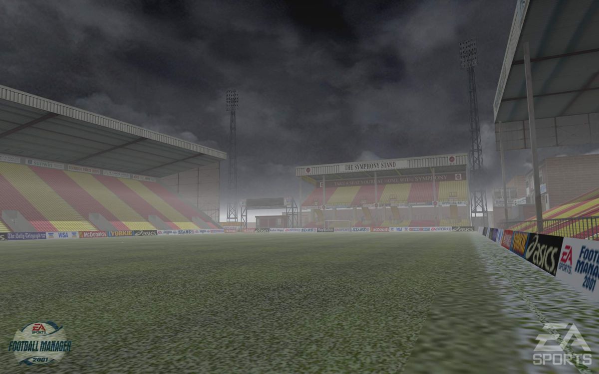 The F.A. Premier League Football Manager 2001 official promotional ...