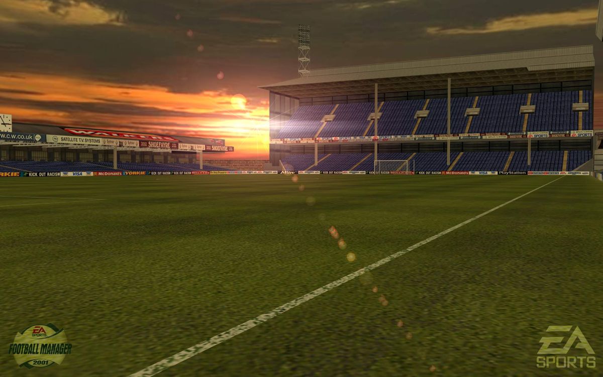 The F.A. Premier League Football Manager 2001 official promotional ...