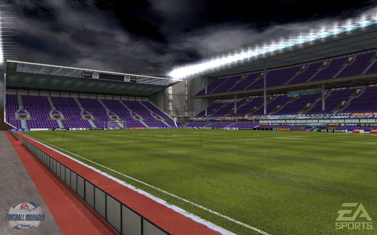 The F.A. Premier League Football Manager 2001 official promotional ...