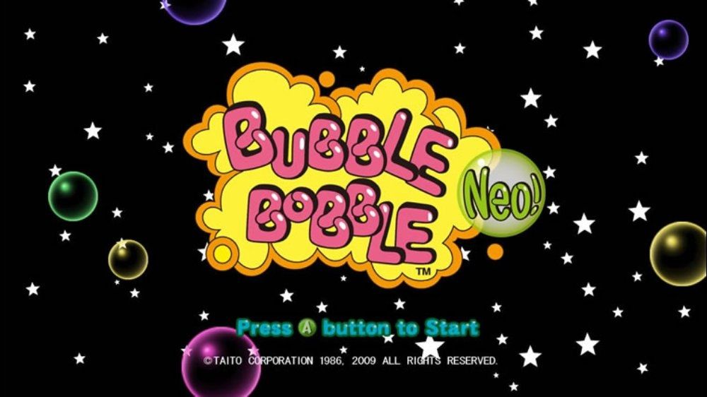 Bubble Bobble Neo! official promotional image - MobyGames