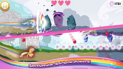 My Little Pony: Rainbow Runners official promotional image - MobyGames