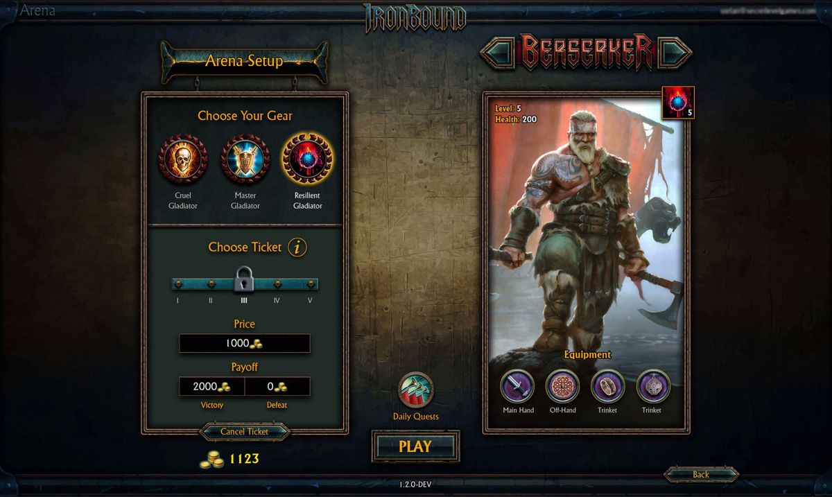 Ironbound official promotional image - MobyGames