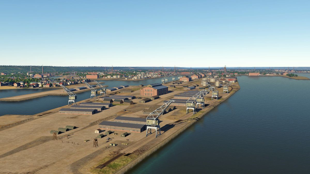 DCS World: Normandy 1944 WWII Map official promotional image - MobyGames