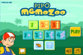 Pipo Memo Zoo official promotional image - MobyGames