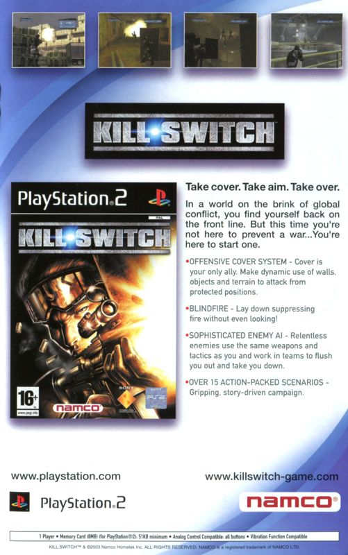 kill.switch official promotional image - MobyGames