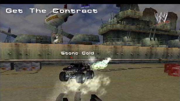 WWE Crush Hour official promotional image - MobyGames