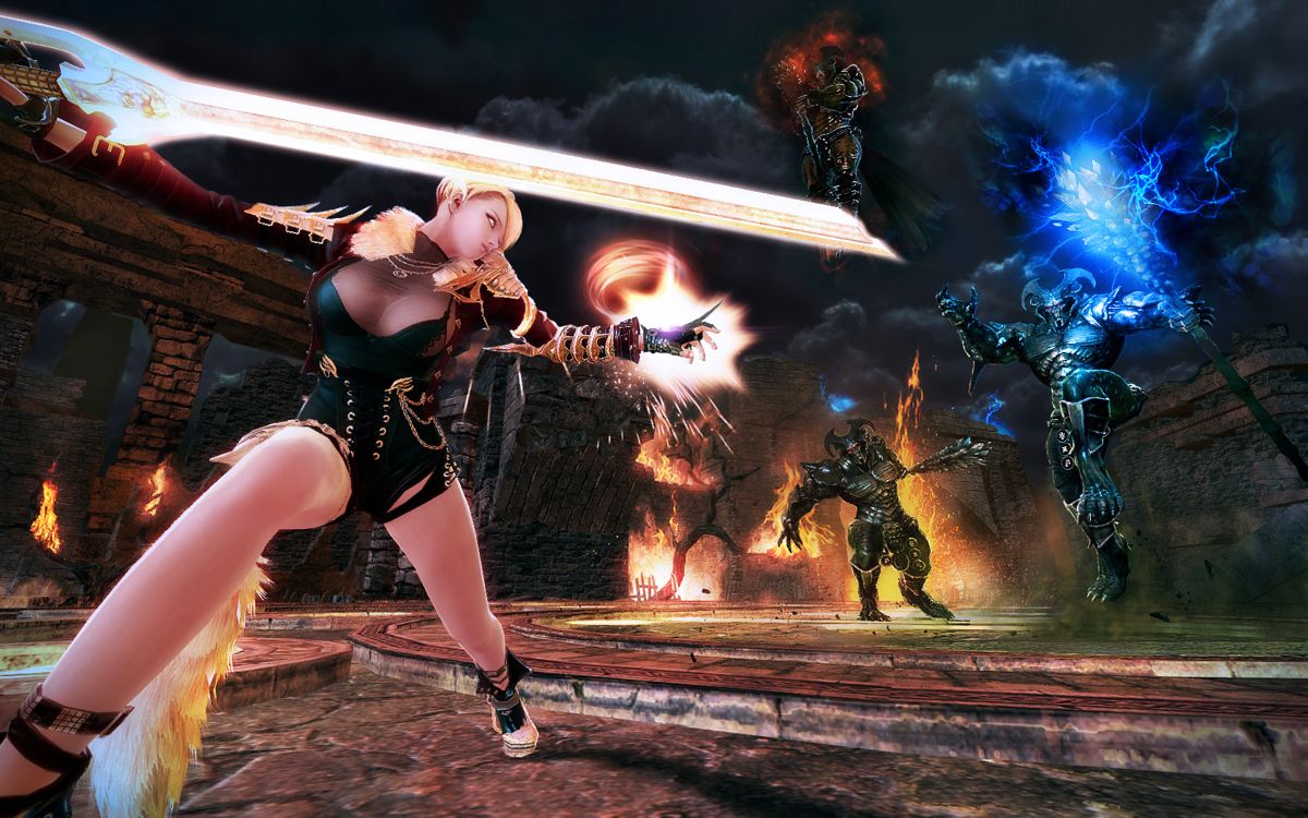 Vindictus official promotional image - MobyGames