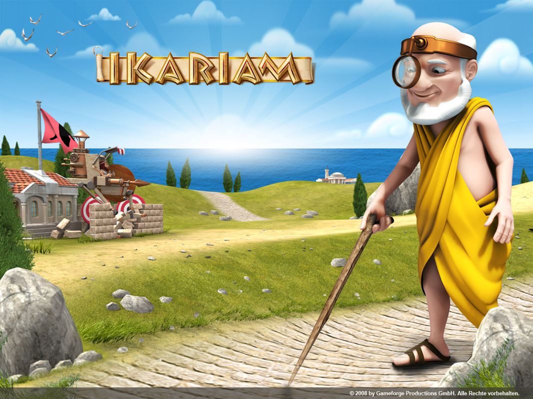Ikariam official promotional image - MobyGames