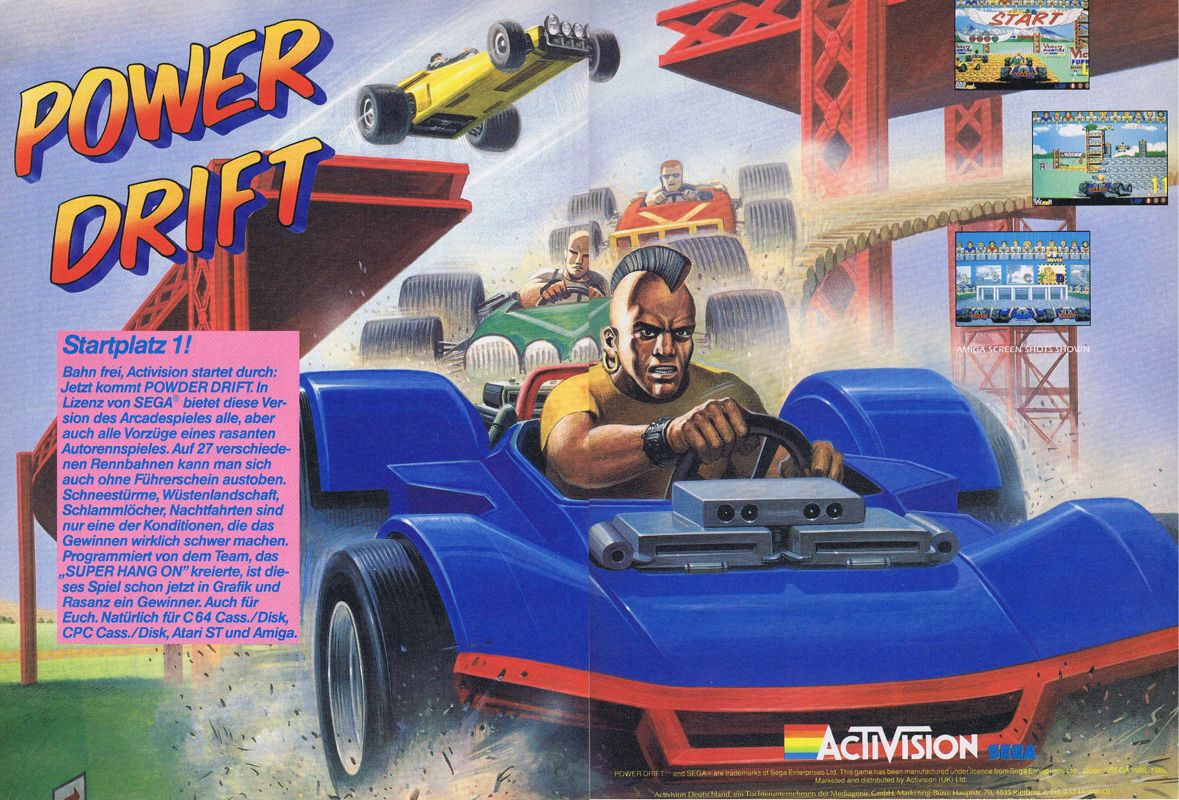 Power Drift official promotional image - MobyGames