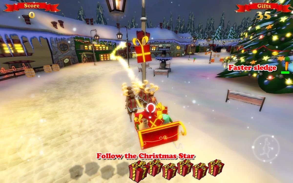 Santa Ride! official promotional image - MobyGames