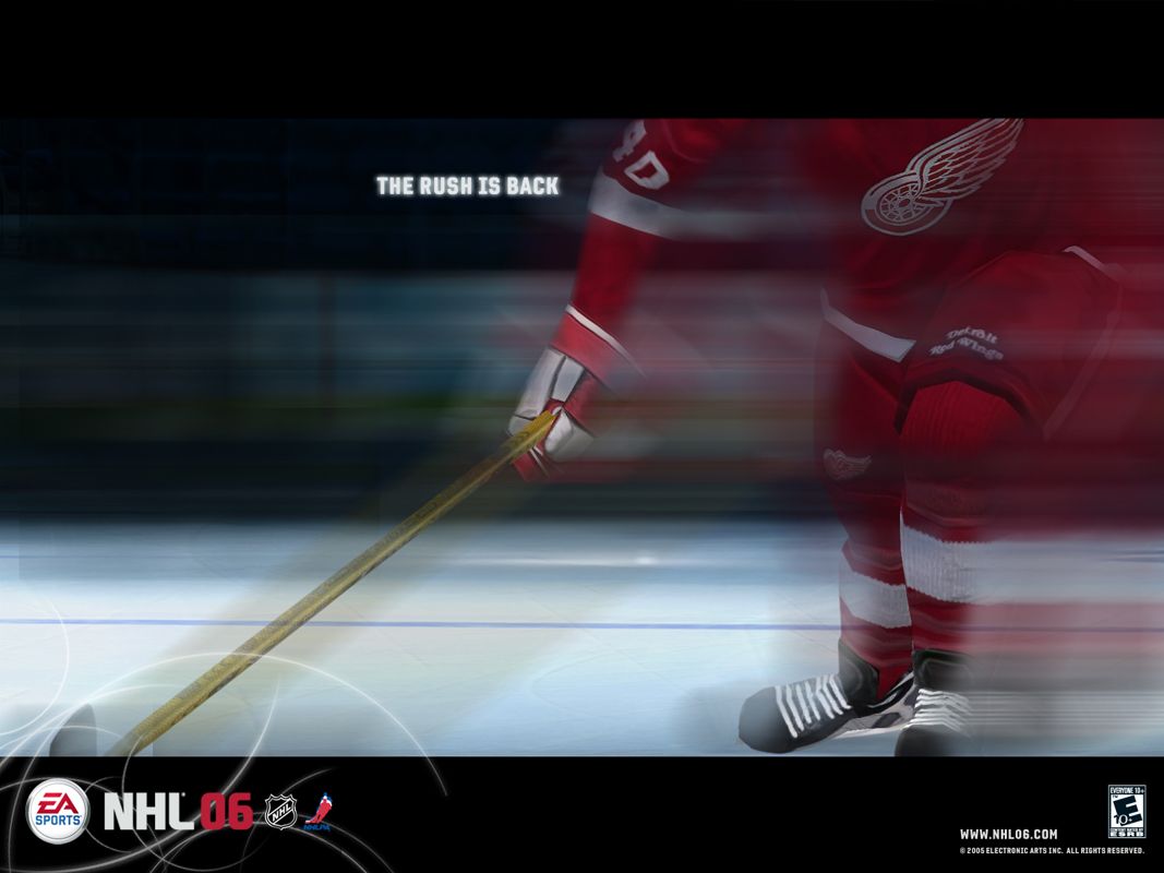 NHL 06 official promotional image - MobyGames