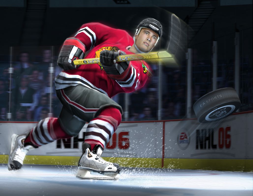 NHL 06 official promotional image - MobyGames