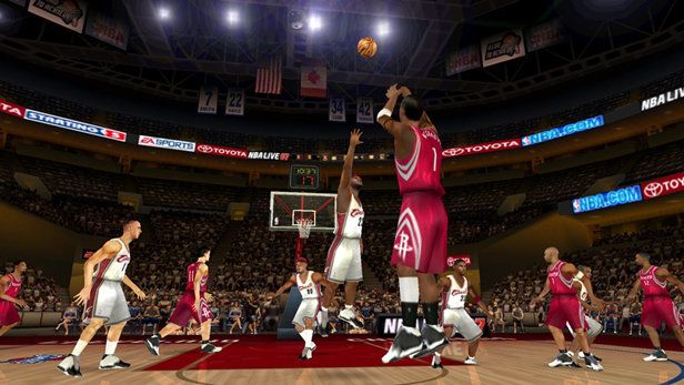 NBA Live 07 official promotional image - MobyGames