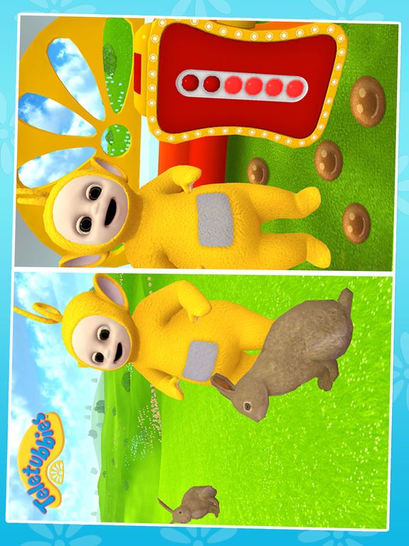 Teletubbies: Laa-Laa's Dancing Game official promotional image - MobyGames