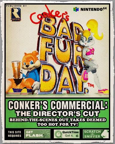 Conker's Bad Fur Day official promotional image - MobyGames