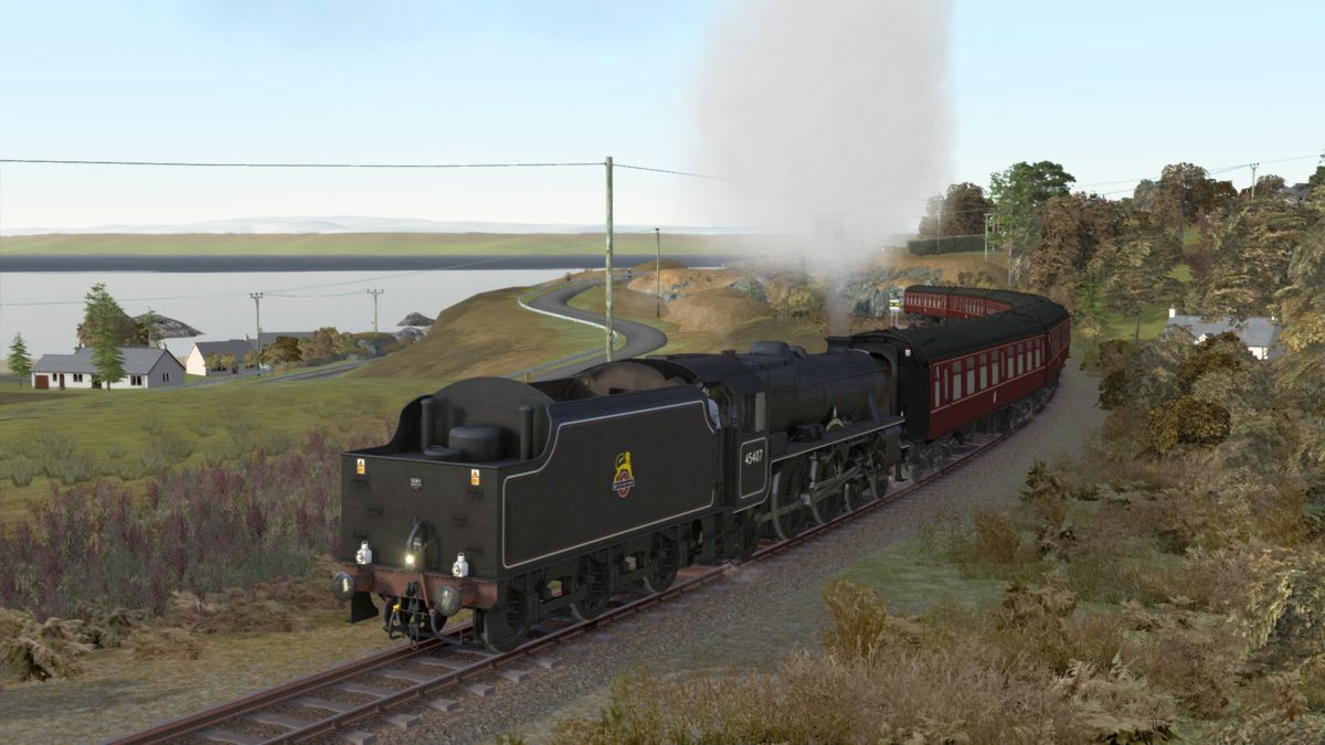 Train Simulator: LMS Stanier Class 5 'Black Five' Steam Loco official ...
