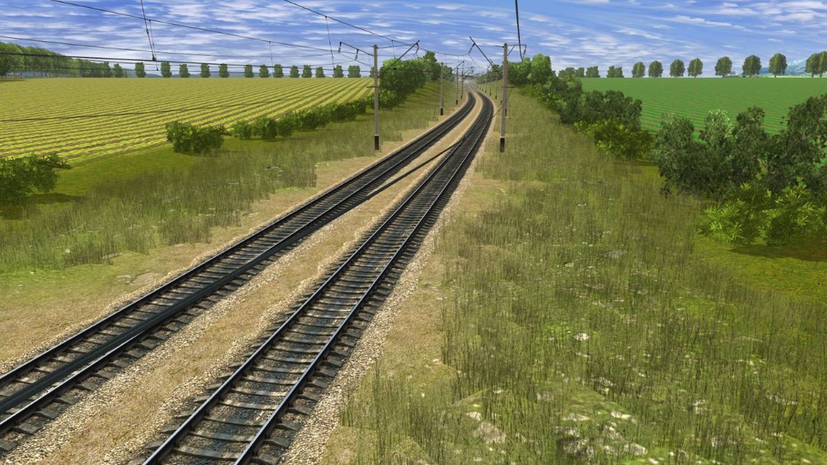 Trainz: Trainz Route Rostovsky Uzel official promotional image - MobyGames