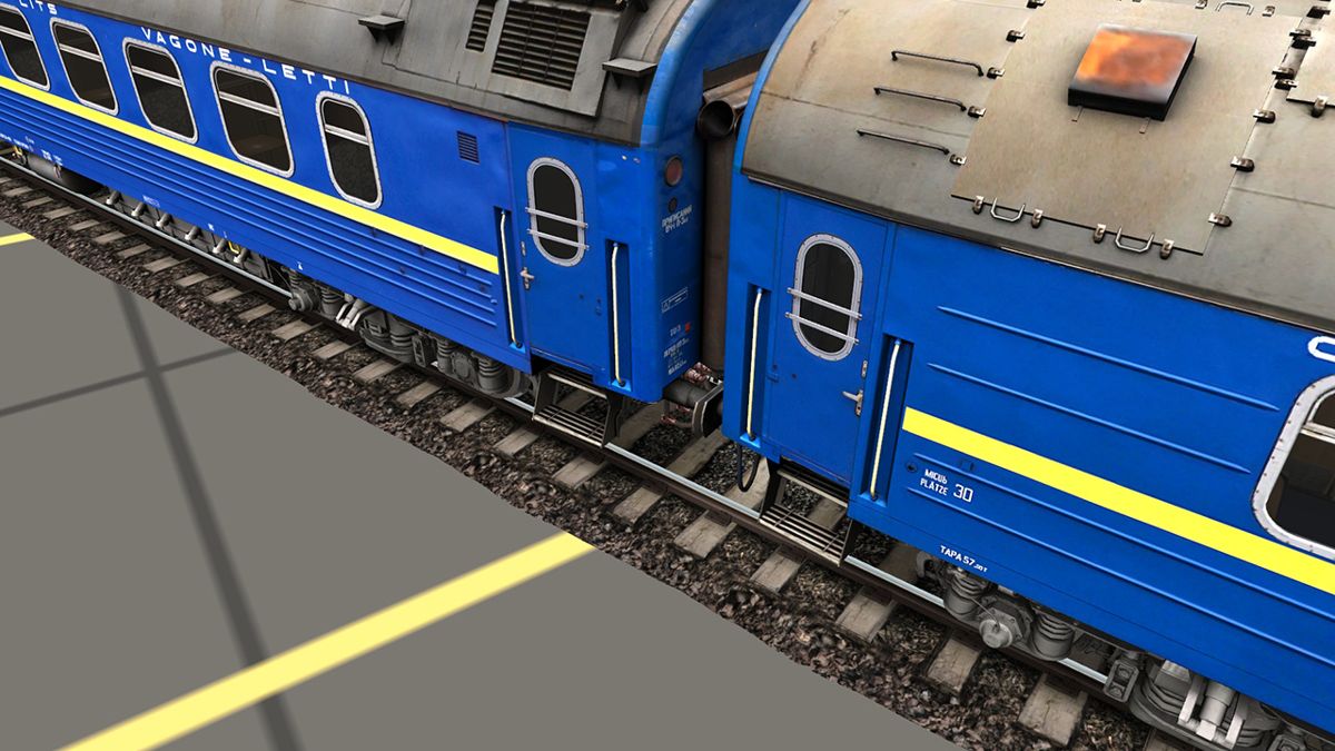 Trainz: RZD-UZ-RIC Wagons official promotional image - MobyGames