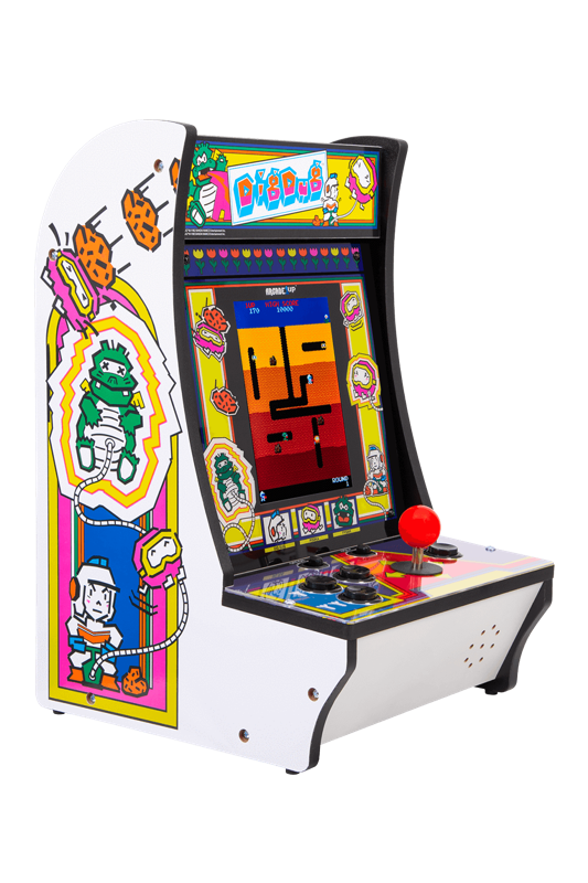 Arcade1Up: Dig Dug Counter-cade box covers - MobyGames