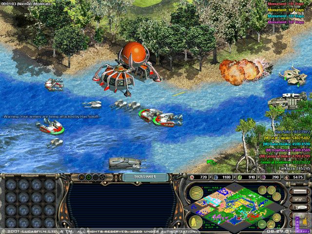 Star Wars: Galactic Battlegrounds official promotional image - MobyGames