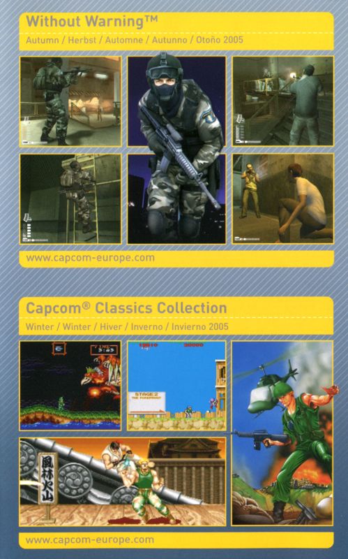 Capcom Classics Collection official promotional image - MobyGames
