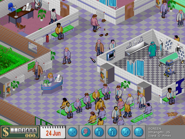 Theme Hospital official promotional image - MobyGames