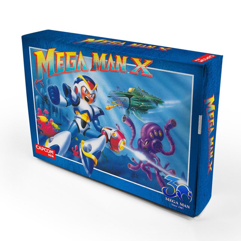 Mega Man X (30th Anniversary Classic Cartridge) official promotional ...
