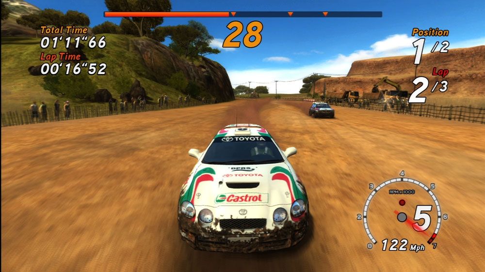 SEGA Rally Online Arcade official promotional image - MobyGames
