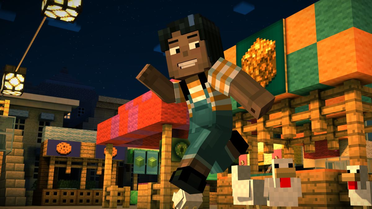 Minecraft: Story Mode official promotional image - MobyGames