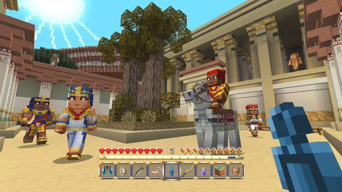 Minecraft: Egyptian Mythology Mash-up official promotional image ...