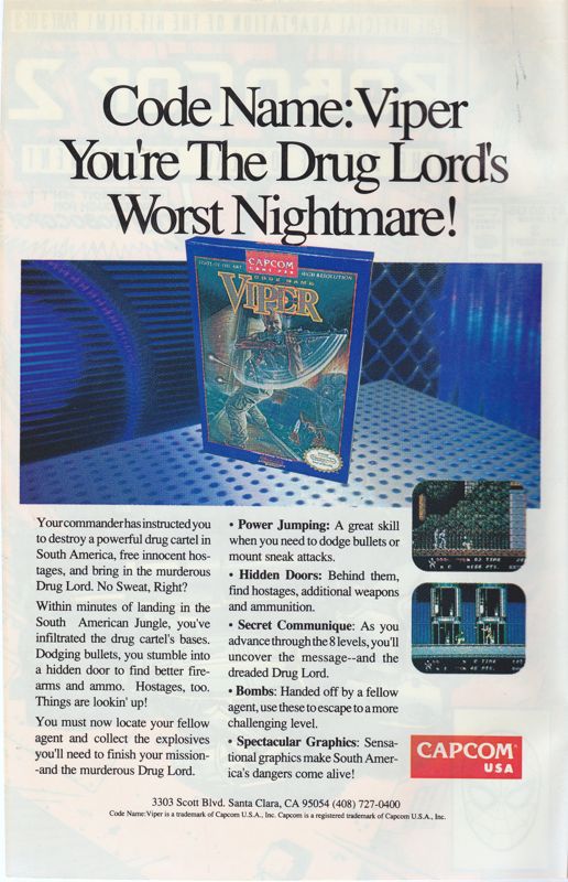 Code Name: Viper official promotional image - MobyGames