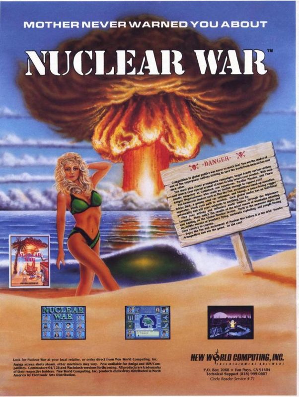 Nuclear War official promotional image - MobyGames