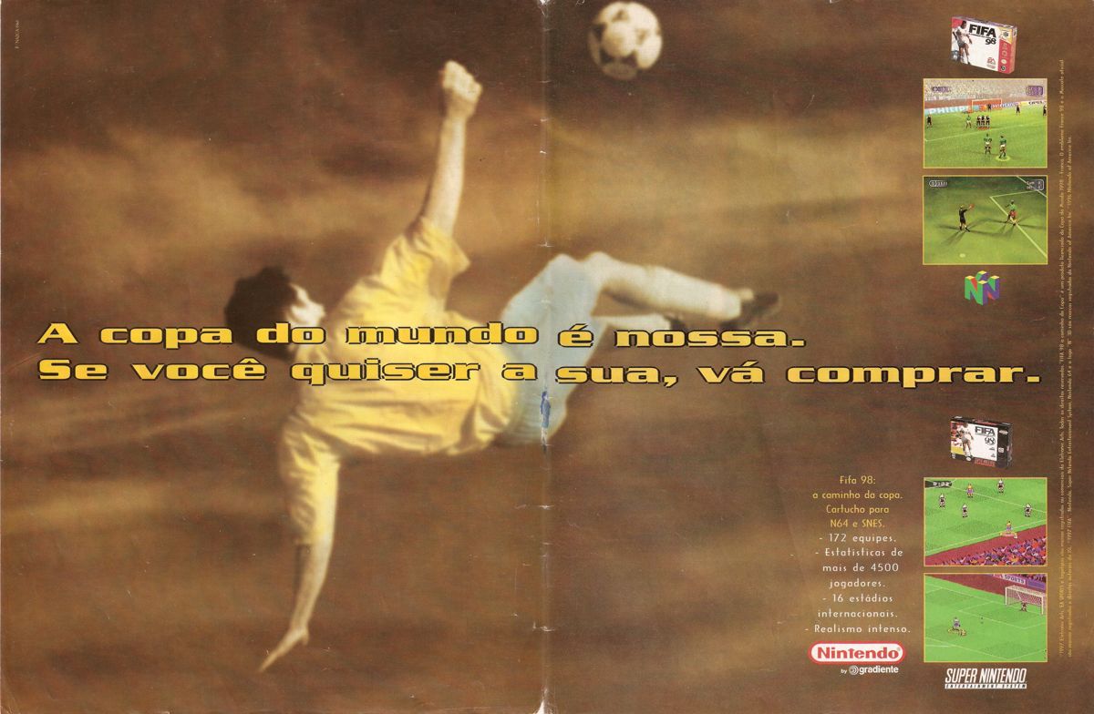 FIFA: Road to World Cup 98 official promotional image - MobyGames