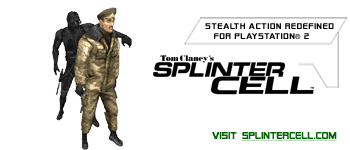 Tom Clancy's Splinter Cell official promotional image - MobyGames