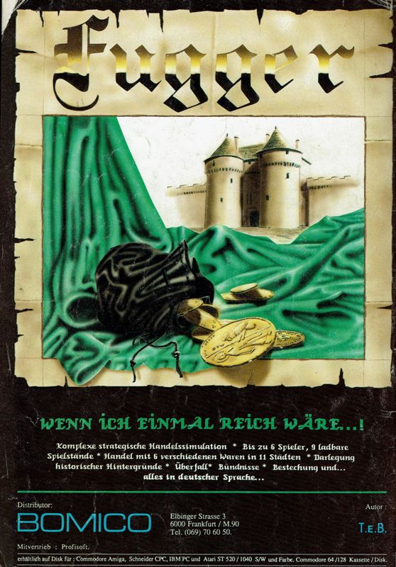 Fugger official promotional image - MobyGames