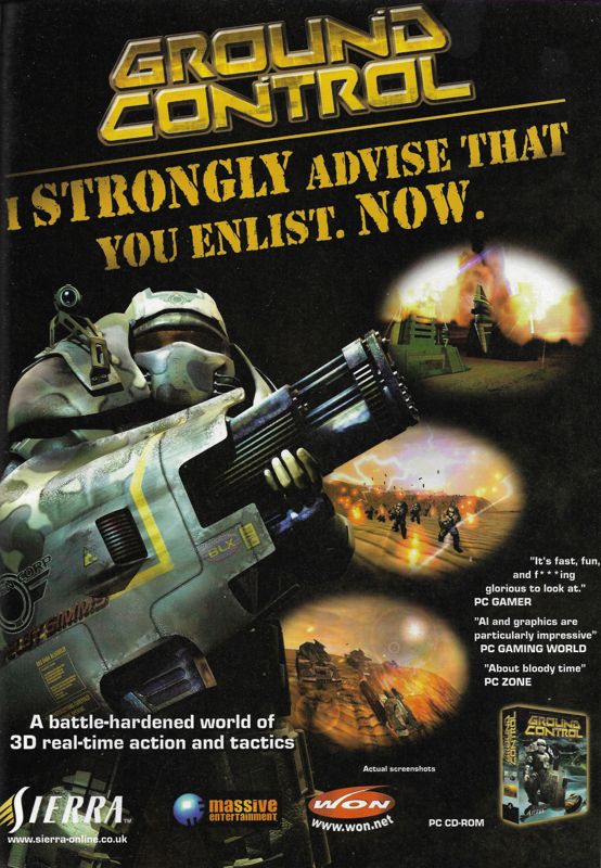 Ground Control official promotional image - MobyGames