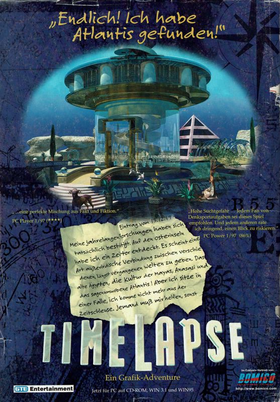 Timelapse official promotional image - MobyGames