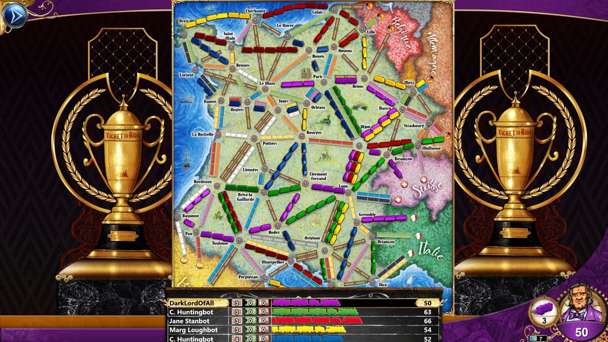 Ticket To Ride: France official promotional image - MobyGames