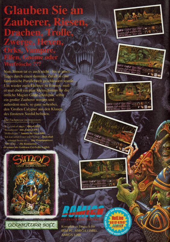 Simon the Sorcerer official promotional image - MobyGames