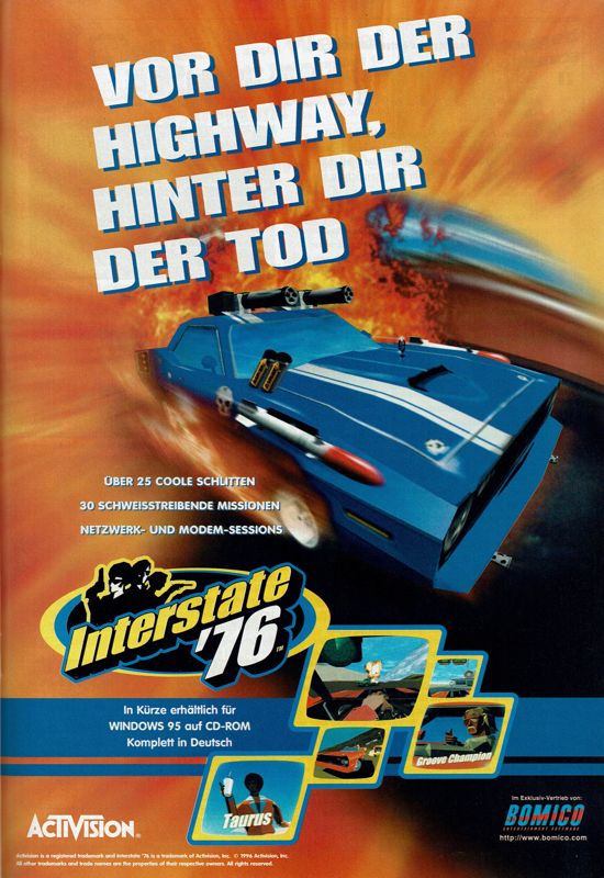 Interstate '76 official promotional image - MobyGames