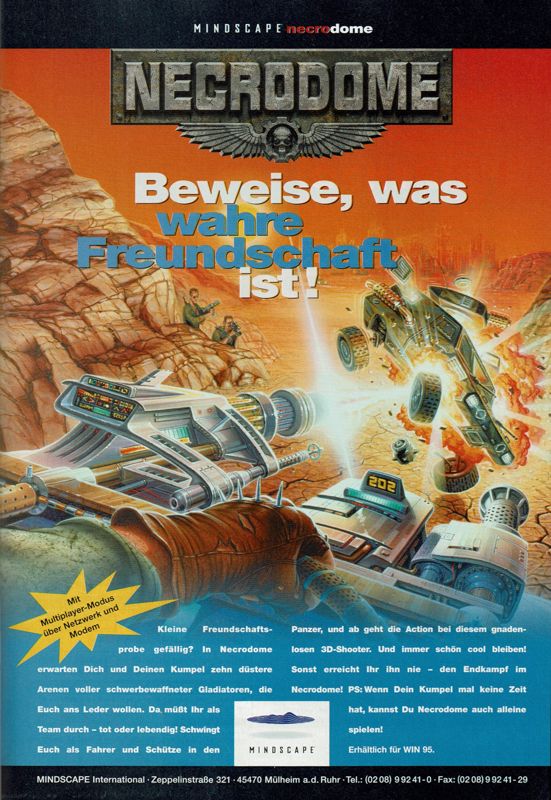 Necrodome official promotional image - MobyGames