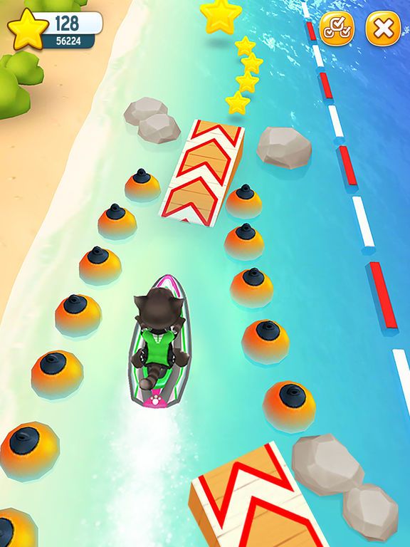 Talking Tom Jetski official promotional image - MobyGames