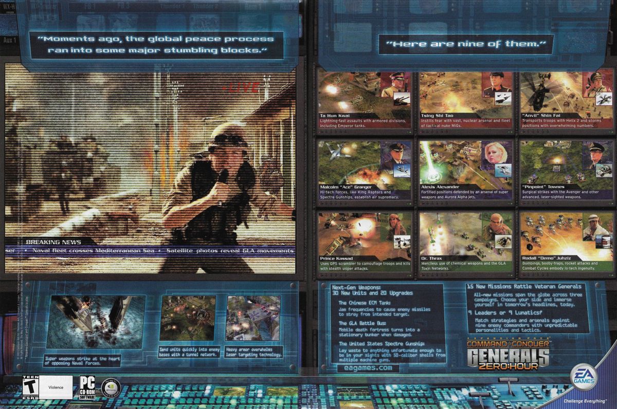Command & Conquer: Generals - Zero:Hour official promotional image ...