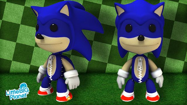 LittleBigPlanet: Sonic the Hedgehog - Sonic the Hedgehog Costume ...